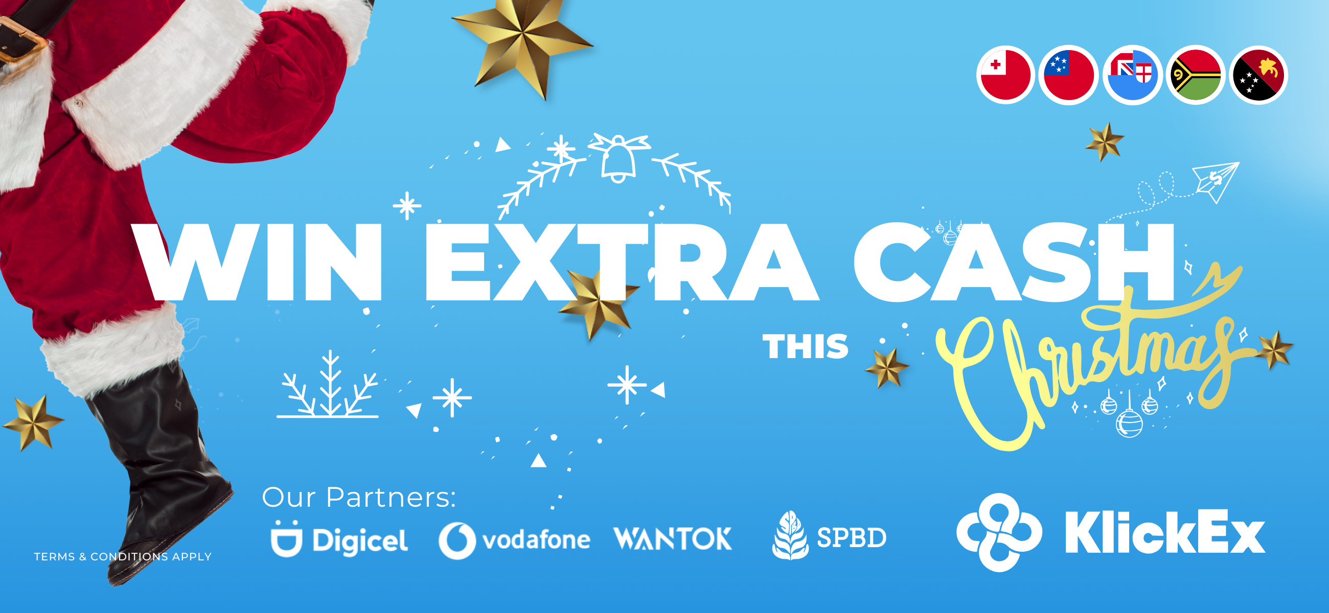 Win extra cash this Christmas | KlickEx Money Transfers